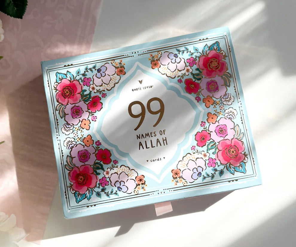 99 Names of Allah: Mini Prints with Drawer Box – SUHAYLA