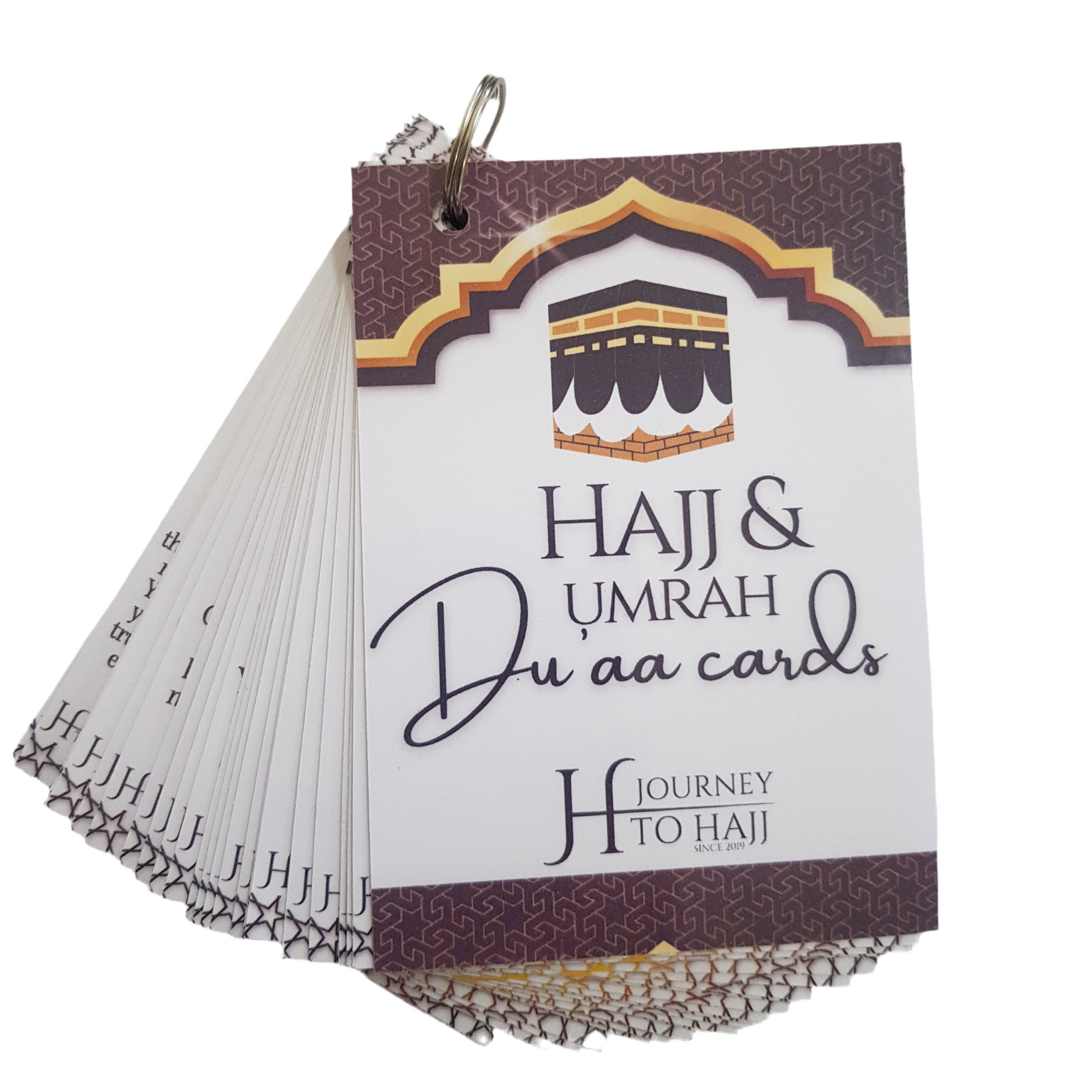 Laminated Hajj & Umrah Duaa Cards – SUHAYLA