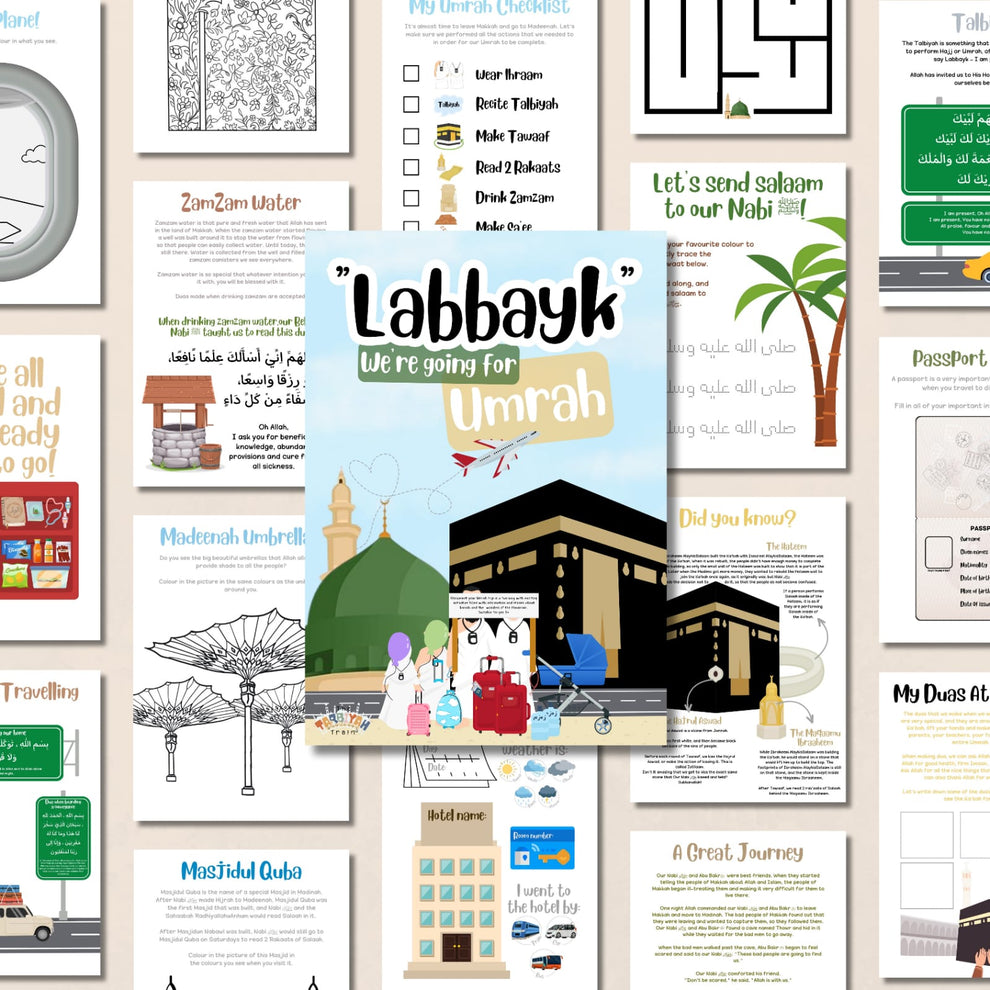 WAREHOUSE CLEARANCE 'Labbayk' We're going for Umrah (Activity Book ...